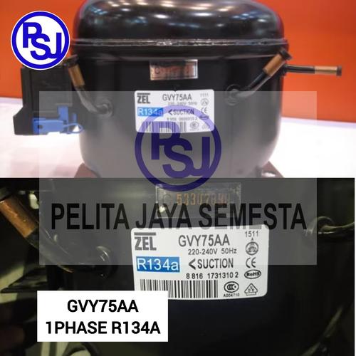 Jual Kompresor Kulkas ZEL GVY75AA / Compressor Kulkas Merk ZEL GVY75AA ...