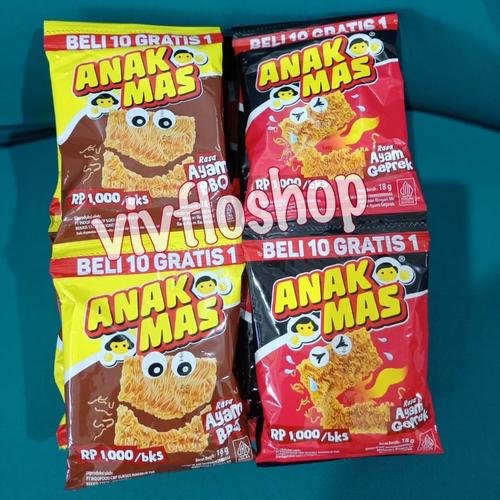 Jual Mie Kremes Anak Mas (renceng isi 10) - Jakarta Selatan - Vivflo ...