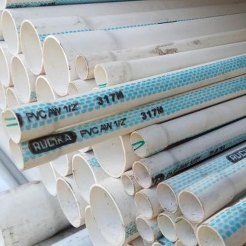 Jual pipa air ledeng pipe plastik pvc 1/2 " in AW merek wavin rucika ...