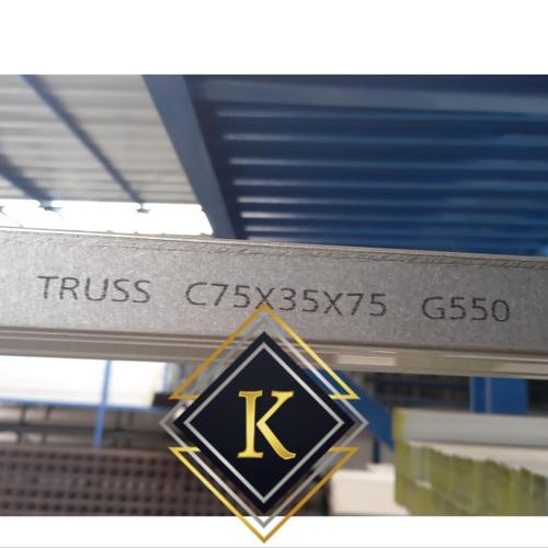 Jual BAJA RINGAN TRUSS C75 C 75 0.75 0,75 FULL / CANAL KASO / ATAP 0.75MM 0,75MM FULL UNTUK ...