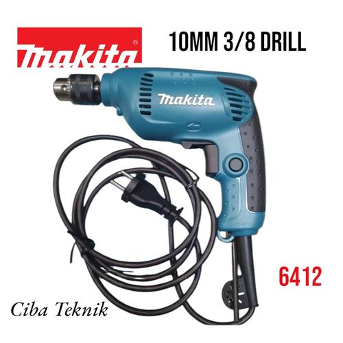 Jual MAKITA 6412 mesin bor tangan 10mm 3/8 inch kiri kanan besi kayu - Jakarta Pusat ...