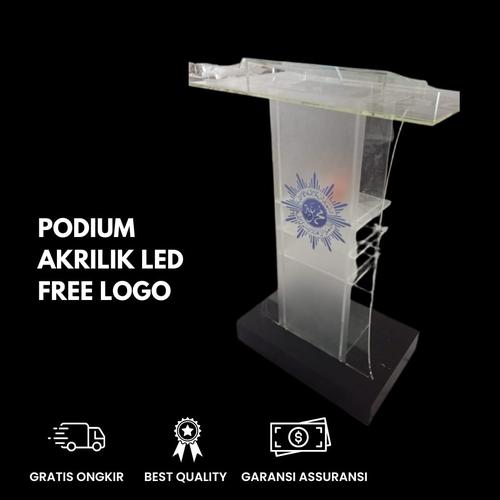 Jual Acrylic Podium LED PD21 Mimbar Akrilik Gereja LED Meja Akrilik ...