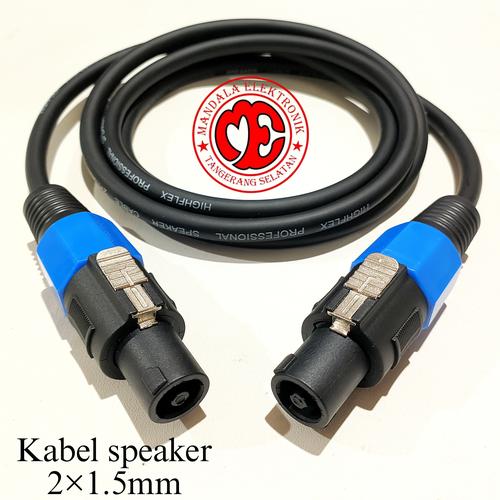 Jual Kabel Speaker Audio Jack Spikon To Spikon Berkualitas - 10 METER ...