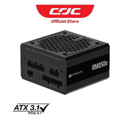 Promo CORSAIR RMe Series RM850e Fully Modular Low-Noise ATX 3.1 PCIe 5. ...