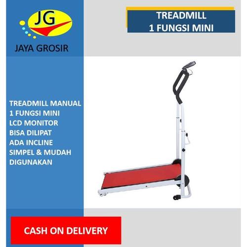 Jual alat olahraga fitness lari Treadmill Manual 1 fungsi Mini - Kota ...