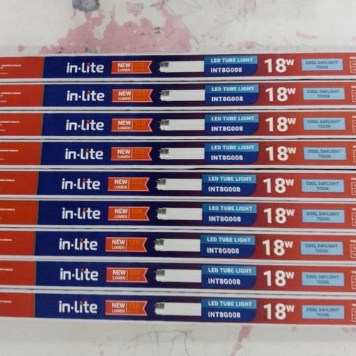 Jual IN-LITE Lampu TL LED 18 Watt INLITE 120cm lampu Neon TL T8 LED ...