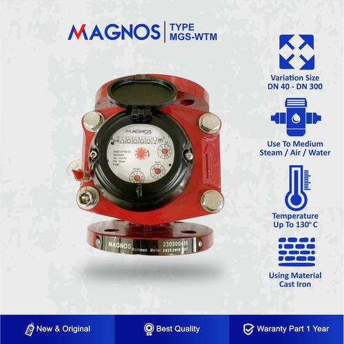 Jual Magnos Flowmeter Air Magnos Woltman Hot Water Size 3" DN80 MGS-WTM ...