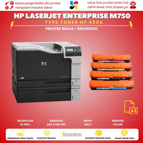 Promo printer A3 hp laserjet m750 cocok buat undangan dan percetakan ...