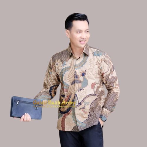 Jual Galeri Batik Ardev Yudhistira Kemeja Pria Lengan Panjang Reguler ...