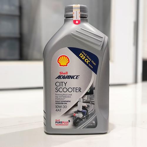 Jual OLI SHELL ADVANCE CITY SCOOTER FULLY SYNTHETIC 10W30 UNTUK MATIC ...