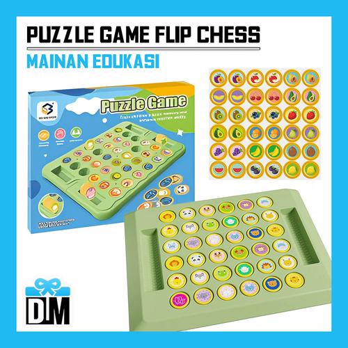 Jual Papan Permainan Tebak Kesamaan Gambar Flip Chess Puzzle Game Tebak ...