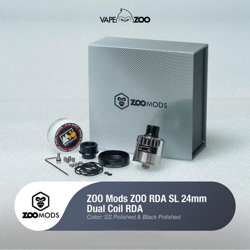 Jual ZOOMODS ZOORDA SL 24mm Dual Coil RDA - SS Polished - Jakarta Barat ...