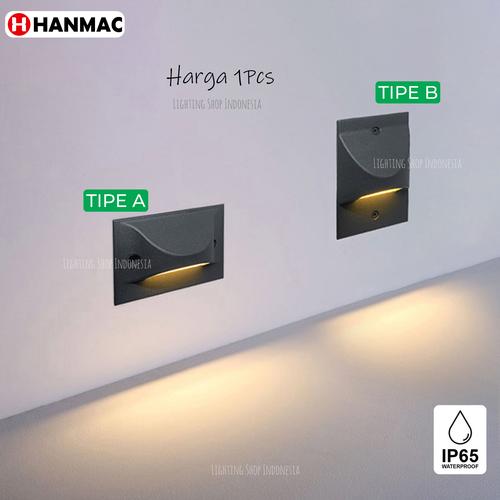 Jual Lampu tangga led dinding kotak inbow 3watt outdoor waterproof ...