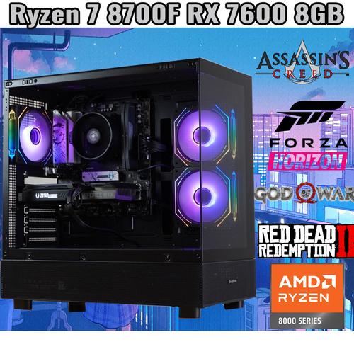 Jual PC Gaming Ryzen 7 8700F 5GHz | RX 7600 8GB GDDR6 | SSD | DDR5 RAM ...