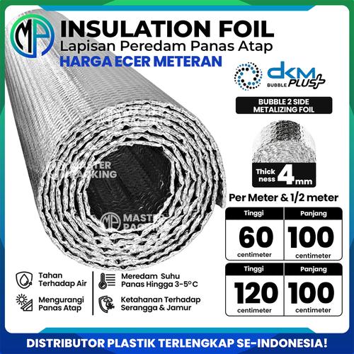Jual Bubble Insulation Alumunium Foil Meteran 1m x 120cm Peredam Panas ...