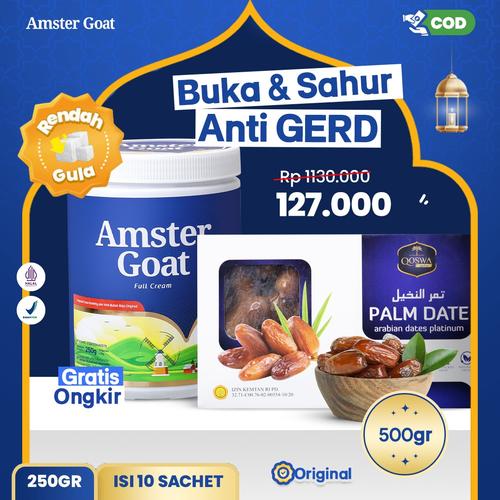 Jual PAKET BUKA & SAHUR ANTI GERD - Amstergoat 250gr Isi 10 Sachet ...