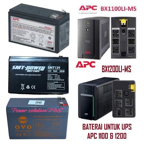 Jual Aki Baterai Battery Ups Apc 1100 1200 / 12V 9 AH LONG BACKUP TIME - Jakarta Pusat - Power ...