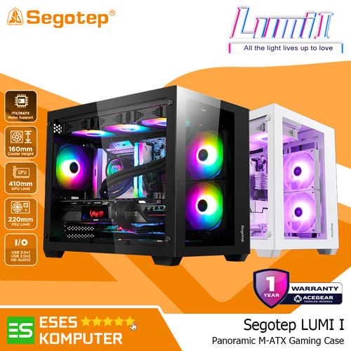 Promo Case Segotep LUMI I M-ATX Gaming Casing - Hitam Cicil 0% 3x ...