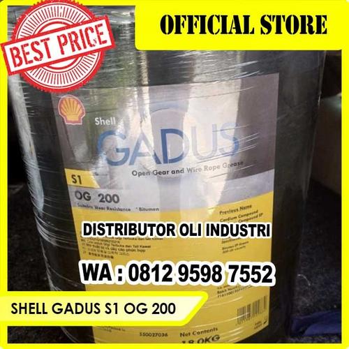 Jual SHELL GADUS S1 OG 200 (Open Gear Grease - 180 KG ) - Kota ...