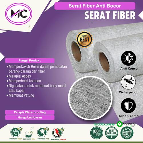 Jual Serat Fiber Aquaproof Meteran untuk Penambalan Atap Genteng Asbes ...