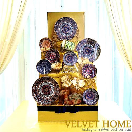 Jual Parcel piring lebaran hampers idul fitri ramadhan ceramic keramik ...