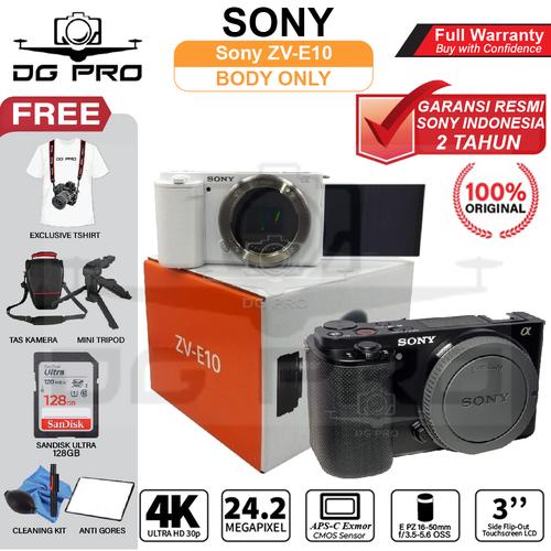 Jual Sony ZV-E10 Body Only Mirrorless Camera - ZVE 10 - ZVE10 BODI ...