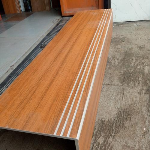 Jual Granit Anak tangga flame mahogani 30x120 & 20x120 texture matth ...