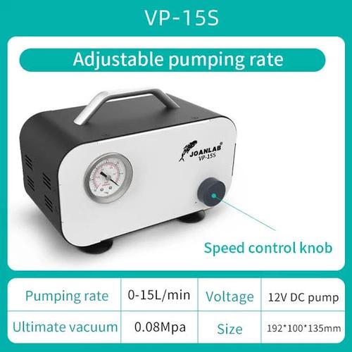 Jual Adjustable Diaphragm Vacuum Pump VP-15S Filtration Joanlab oil ...