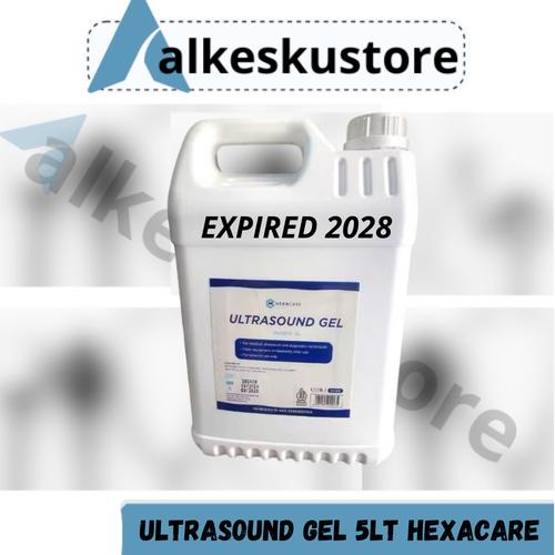 Jual Ultrasound Gel 5Liter Jelly USG / Ultrasonic Gel / Hexacare - Kota ...