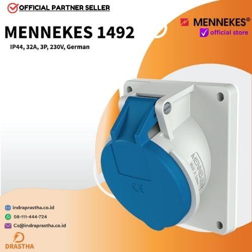 Jual Mennekes 1492 | Panel mounted receptacles Socket Dinding ...