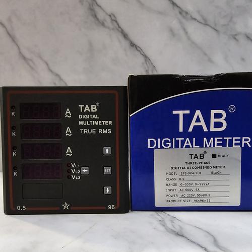 Jual TAB DIGITAL AMPERE METER + VOLT METER AV SFS-9K4-3UI 3PHASE ...
