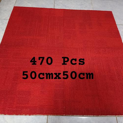 Jual karpet tile ex kantor ukuran 50x50 stok terbatas - Jakarta Pusat ...