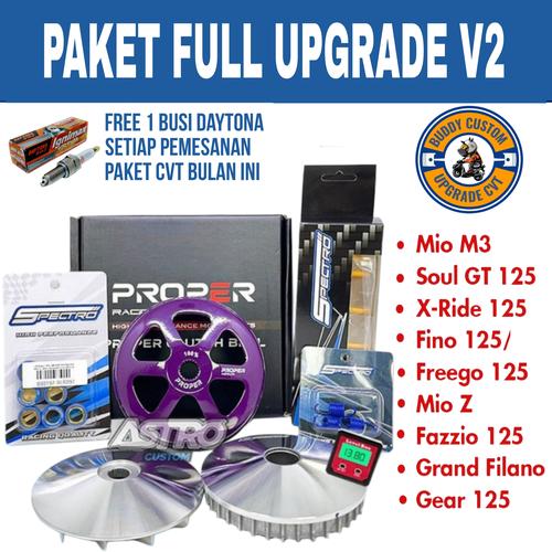 Jual Paket Full Upgrade V2 upgrade Mio M3 Soul GT 125 Fino 125 X-ride 125 Freego Grand Filano ...