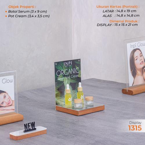 Jual Pop Up Display Background Potret Small Skincare Package ...