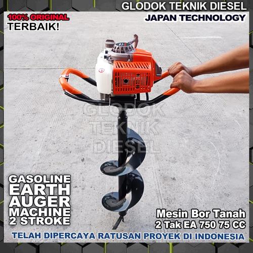 Jual Mesin Bor Tanah 2 Tak 25 CM 75 cc Earth Auger Drill Penggali ...