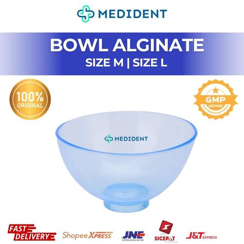 Jual Bowl Alginate / Dental Rubber Mixing Bowl Alginate - Clear Green L ...