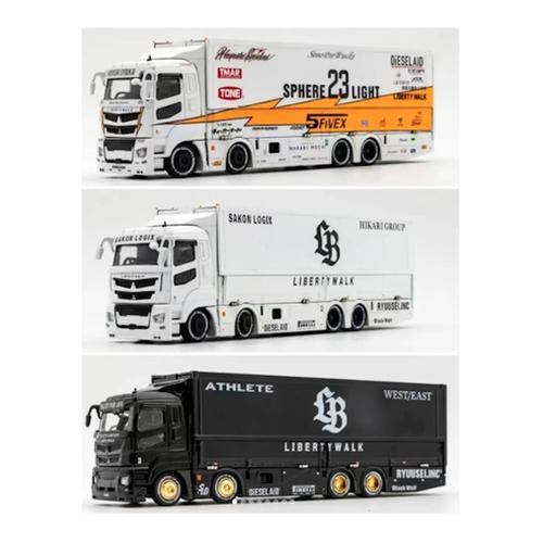 Promo GCD 1/64 Mitsubishi Fuso Super Great Transport LBWK Liberty Walk ...