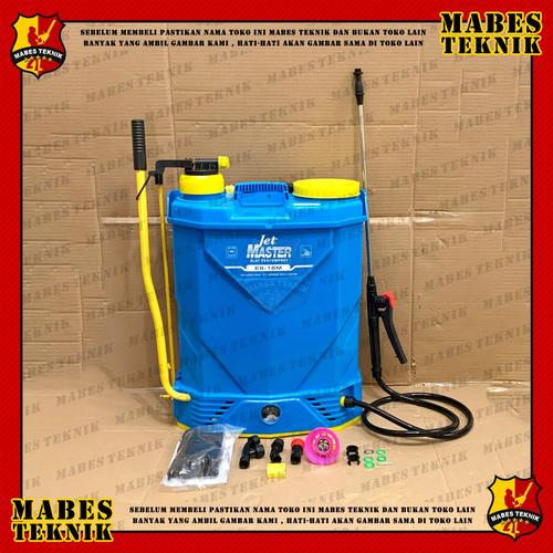 Jual Alat Semprot Hama Disinfektan 16 Liter Jet Master Knapsack Sprayer ...