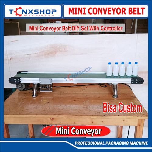 Jual Mini Conveyor Belt Custom DIY Set With Controller Conveyor Belt ...