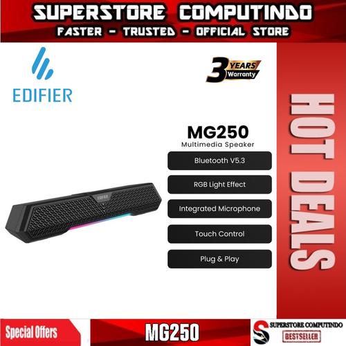 Promo EDIFIER MG250 Multimedia Speaker Soundbar Bluetooth with RGB ...