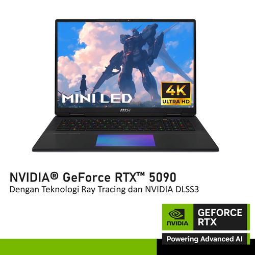 Promo MSI Titan 18 HX AI A2XW GeForce RTX 5090 - ULTRA 9 285HX RAM 64GB 6TB SSD Mini LED 120Hz ...