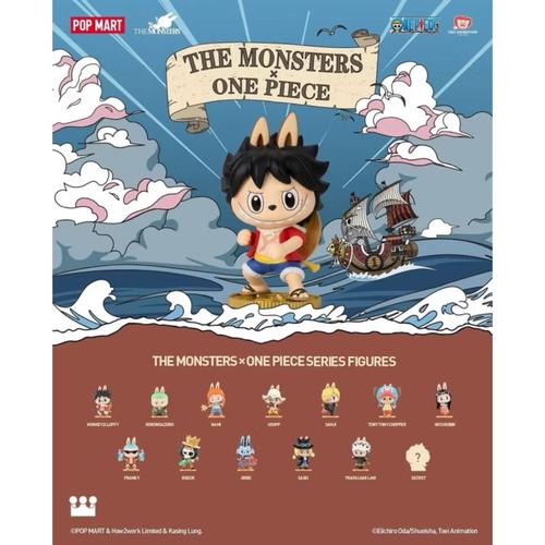 Jual Labubu x One Piece Series Figure Blind Box Pop Mart - 12 PCS SET ...