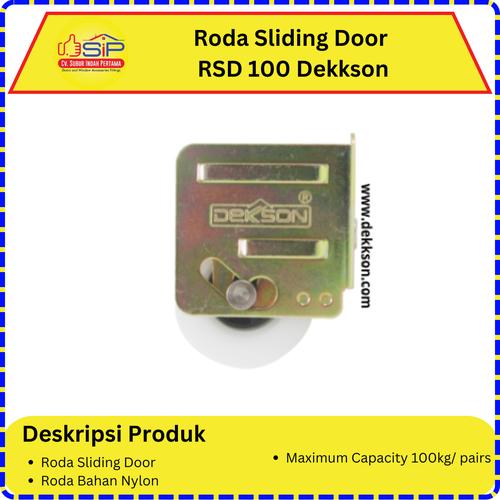 Jual Roda Sliding Door Dekkson RSD 100 | Roda Pintu Geser | Roda Pintu ...