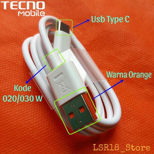 Jual Terlaris Charger Original TECNO 18 Watt Usb Type C Fast Charging ...