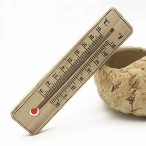 Jual THERMOMETER RUANGAN KAYU / THERMOMETER KAYU / TERMOMETER KAYU ...