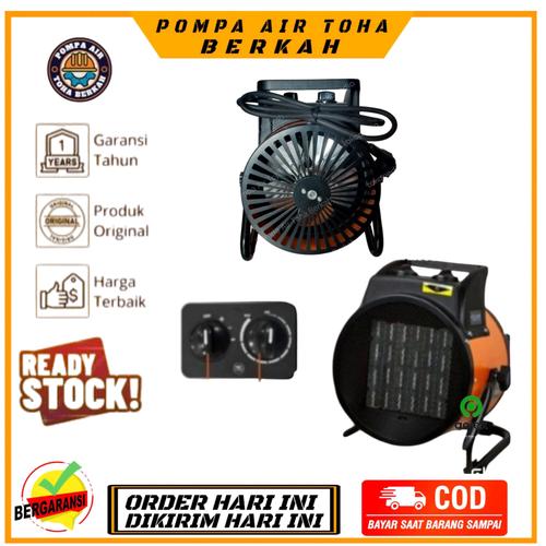 Jual Electric Fan Portable Air Heater Pemanas Ruangan 3Kw 220V ...