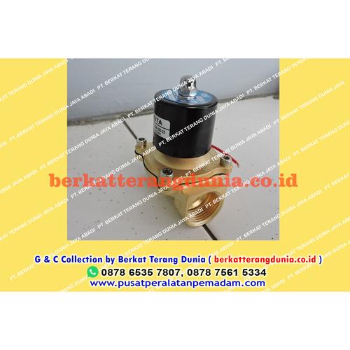 Jual YUTA Solenoid Valve size 3/4" bahan kuningan untuk water type UW ...