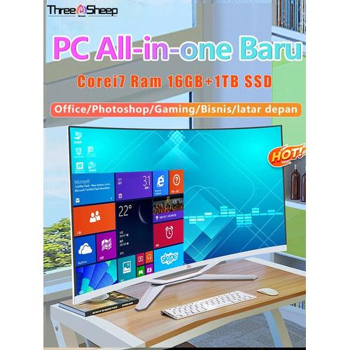 Jual TSN Komputer PC all in one full set baru Core Intel i5/i7 Untuk ...