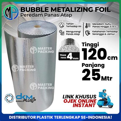 Jual Insulation Foil Peredam Panas Atap Uk. 120cm x 25m - Tebal 4mm ...