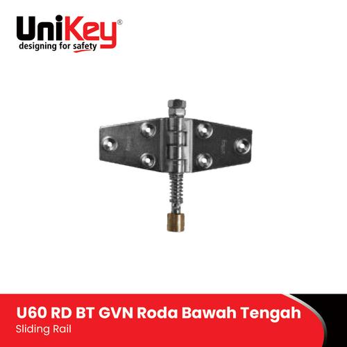 Promo UniKey Sliding Rail System Roda Bawah Tengah U80, U60 RD-BT GVN - U80 RD-BT GVN - Kab ...